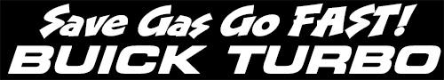 Buick Grand National Decal Sticker