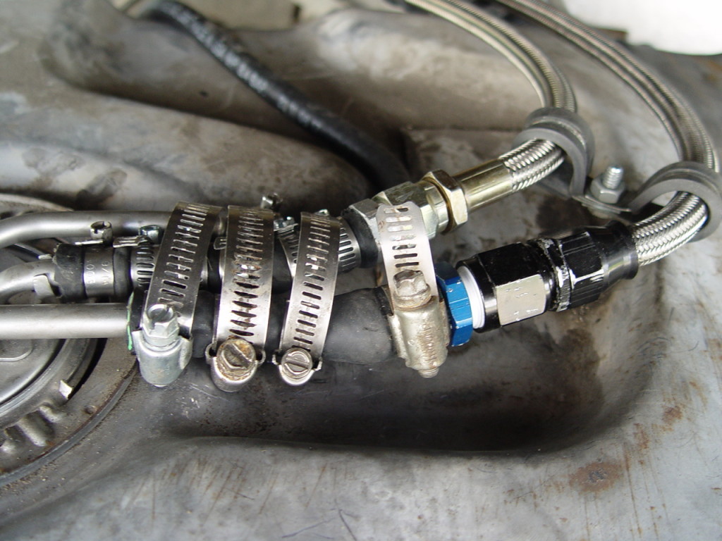 Install a New #8 AN Braided Fuel Feed Line on a Buick Grand National