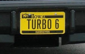 Turbo Regal Vanity License Plate Ideas