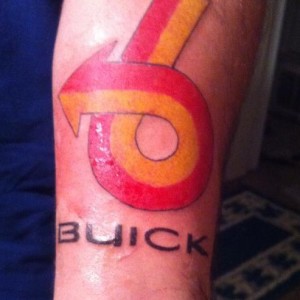 Buick Turbo 6 Arrow Logo Tattoos - Buick Turbo Regal