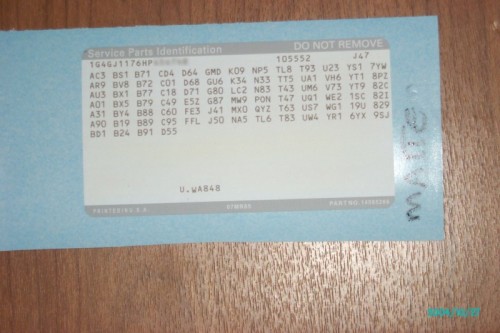 Reproduction Decals for Buick Grand National