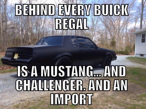 Buick Grand National Memes