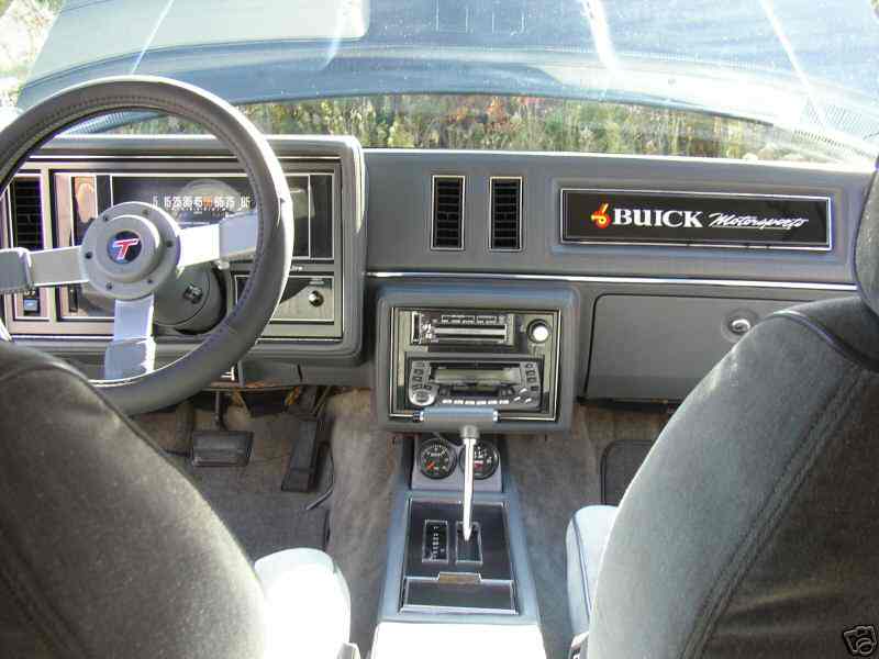 More Turbo Buick Interiors