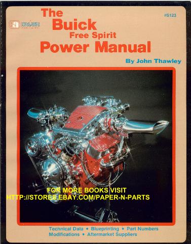 Buick V6 Engine Performance Books
