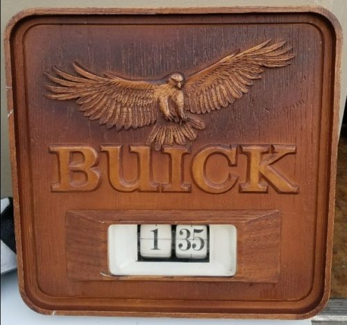 It's Time to See Assorted Buick Wall Clocks!