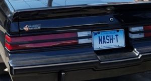 Nasty V6 Personal Buick License Plates!