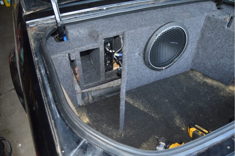 How to Build a Custom Subwoofer Box For a Buick Grand National (& Trunk ...
