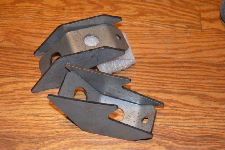 Weld on Rear Lower Control Arm Reinforcement Support Braces