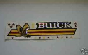 Vintage Buick Stickers