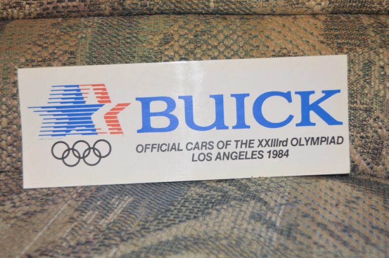 Cool Buick Motor Division Motorsports Racing Factory Decals