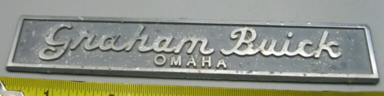 Vintage Buick Auto Dealership Emblems - Buick Turbo Regal