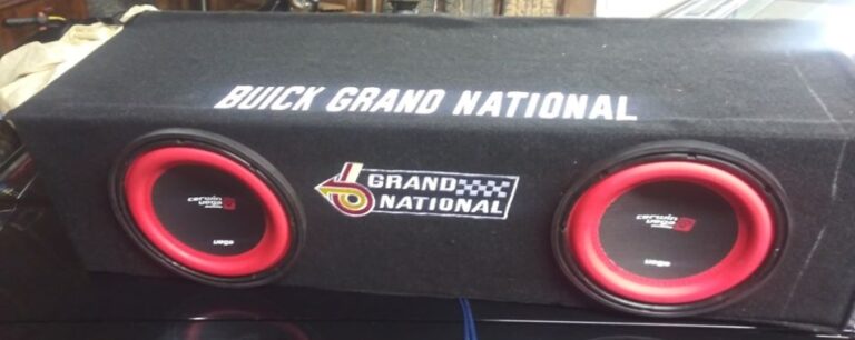 Buick Regal Trunk Stereo Audio Setups