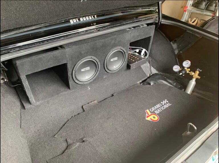 Buick Regal Trunk Stereo Audio Setups
