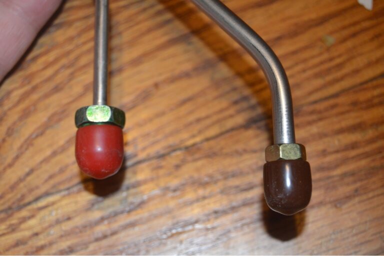 Complete Brake Line Sizes Thread Pitch Color Coded End Fittings Caps