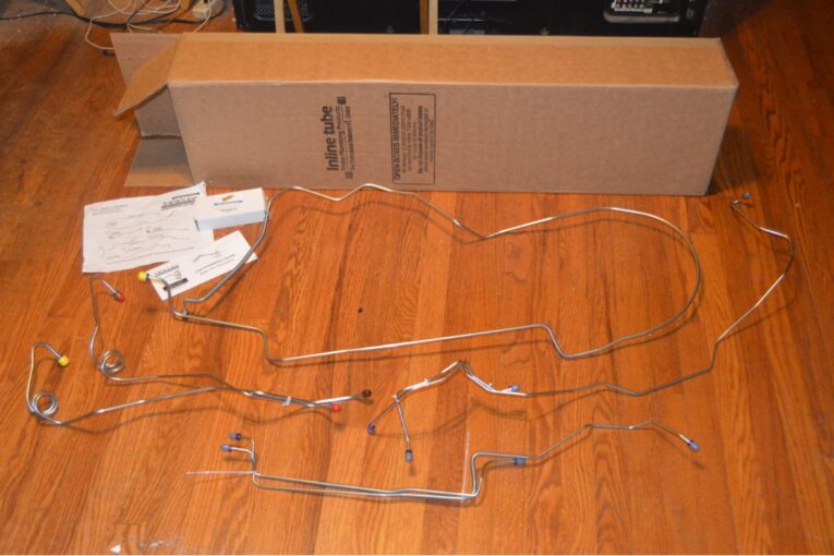 All New Brake Lines MC to Calipers From Inline Tube (Conversion Part 6)