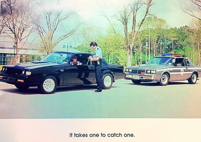 More Buick Grand National T Type Police Cars