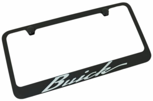 Cool Buick Nameplate Script License Plate Frames