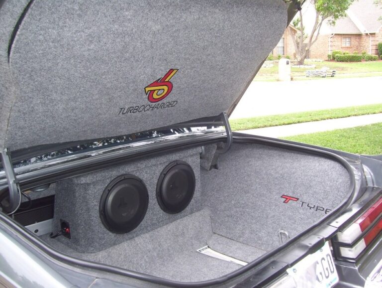 Turbo Regal Trunk Subs Speakers Amps Setups