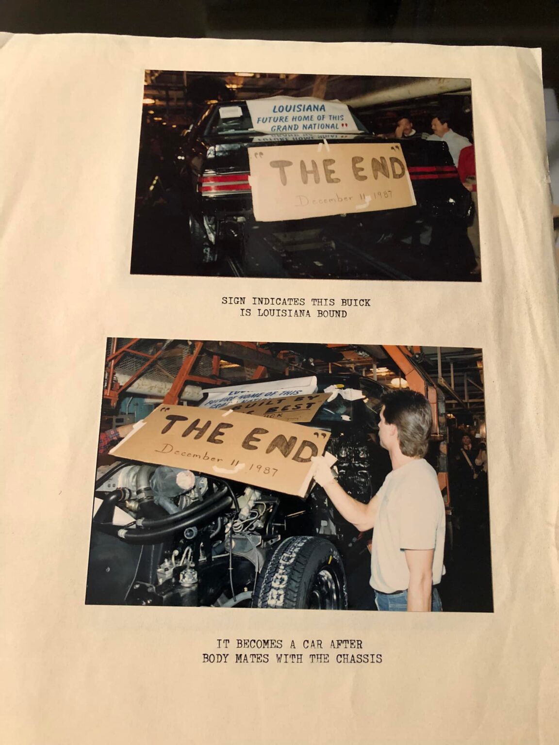 Cool Photos of Last Buick Grand National Produced