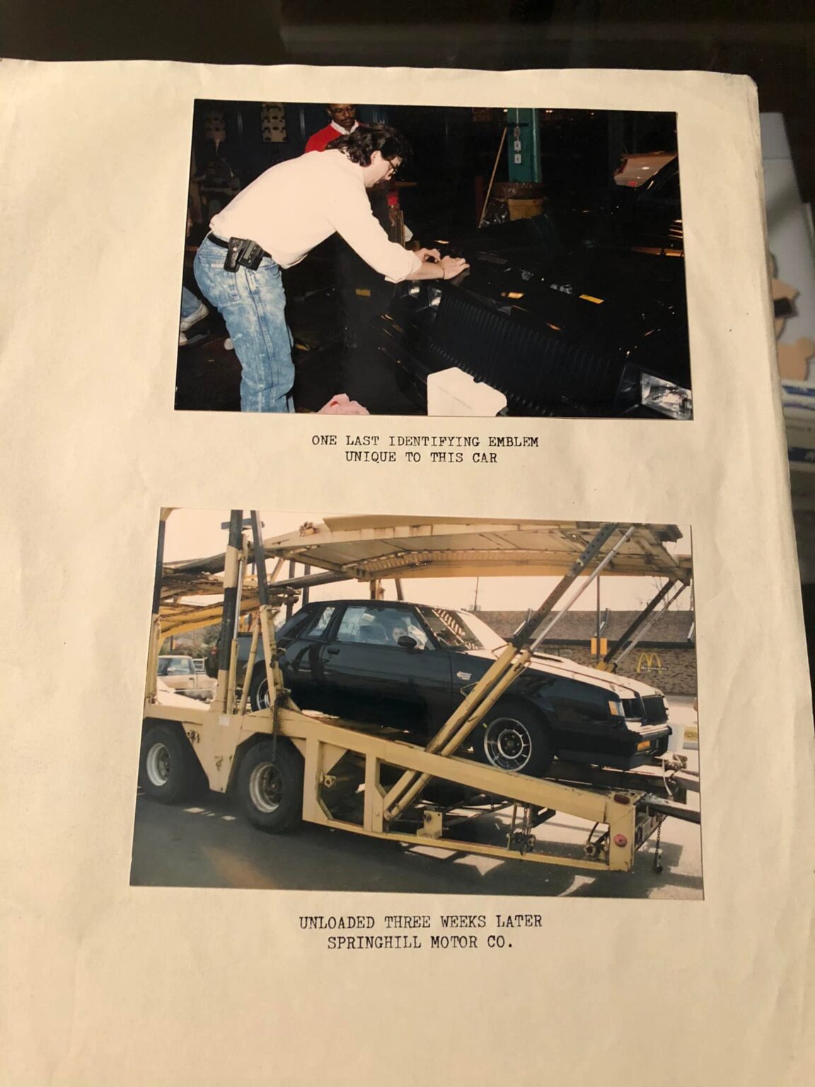 Cool Photos of Last Buick Grand National Produced