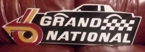 Custom Buick Grand National Logo Signs