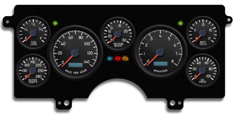 Egauges Plus Dash Gauge Package For Buick Regal