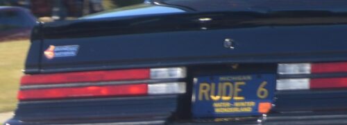 Nasty Bad Evil Rude Vanity License Plates!