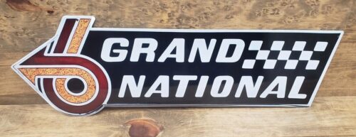 Buick Grand National GNX Emblem Wall Art Flat Steel Signs