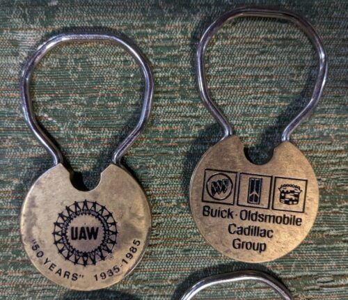 Vintage OEM BMD BOC Buick Factory Keychains