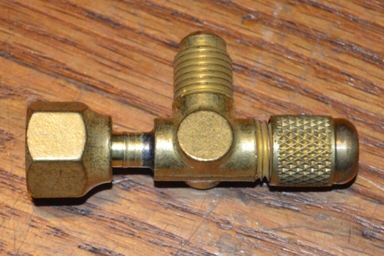 OEM Fuel Rail Extension 2 Outlet Tee Adapter For Gauges Etc