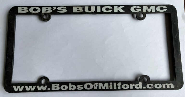 Buick Automobile Dealership License Plate Frames