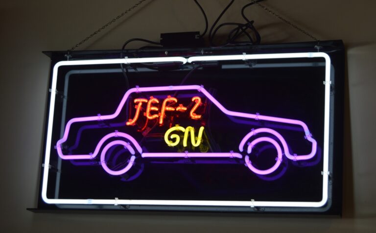 Neon Porcelain Metal Buick GN Garage Signs – Buick Turbo Regal