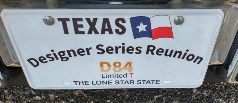 Front Custom Buick Regal Themed License Tags Plates