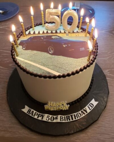 Buick Turbo 6 Emblem Birthday Cakes