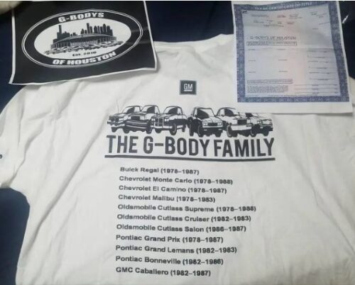 G-body Regal Turbo Buick Shirts