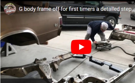 The Proper Way to do a G Body Frame Off