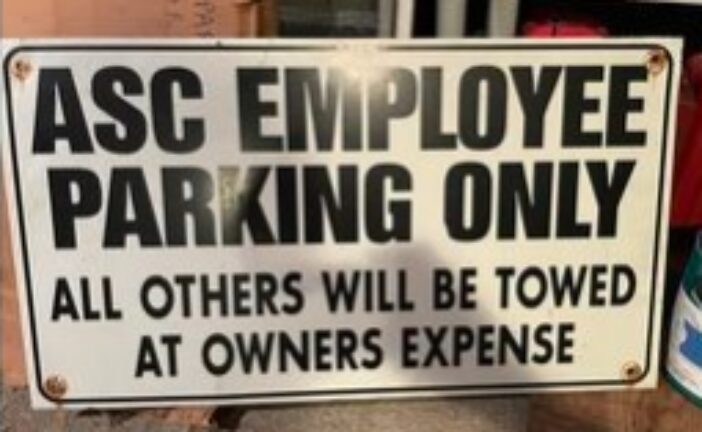 Buick GNX ASC Building Factory Signs