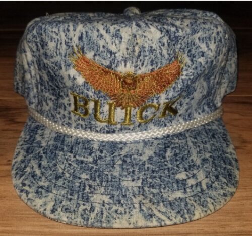 New & Vintage Buick Hawk & Power 6 Logo & Dealership Hats