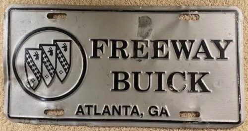 Buick Auto Dealer Booster License Plates